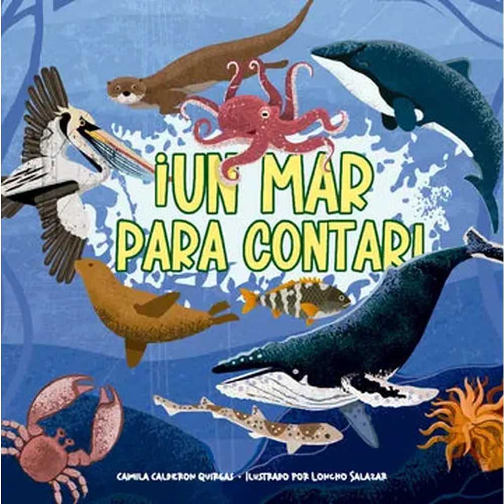 Libro ¡Un mar para contar! de Camila Calderón Quirgas - Ermitaño Books